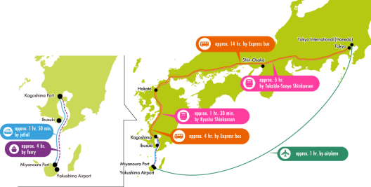Access to Yakushima Island | Travel Tips | DISCOVER KAGOSHIMA｜Official ...